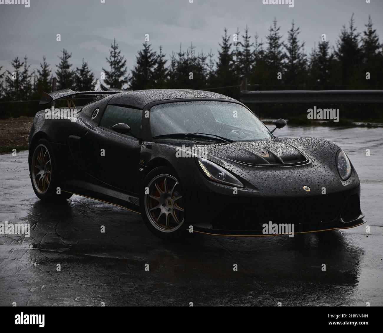 BERN, SWITZERLAND - May 16, 2020: A scenic shot of a Lotus Exige in a ...
