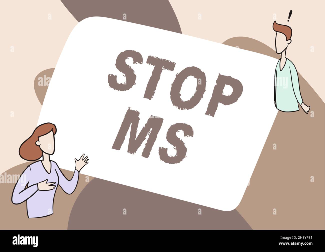 Handwriting text Stop Ms. Business showcase treat the condition that ...