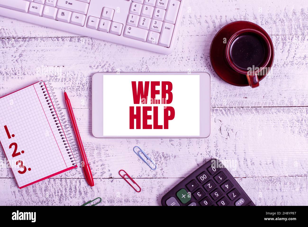 Inspiration showing sign Web Help. Concept meaning procedural or ...