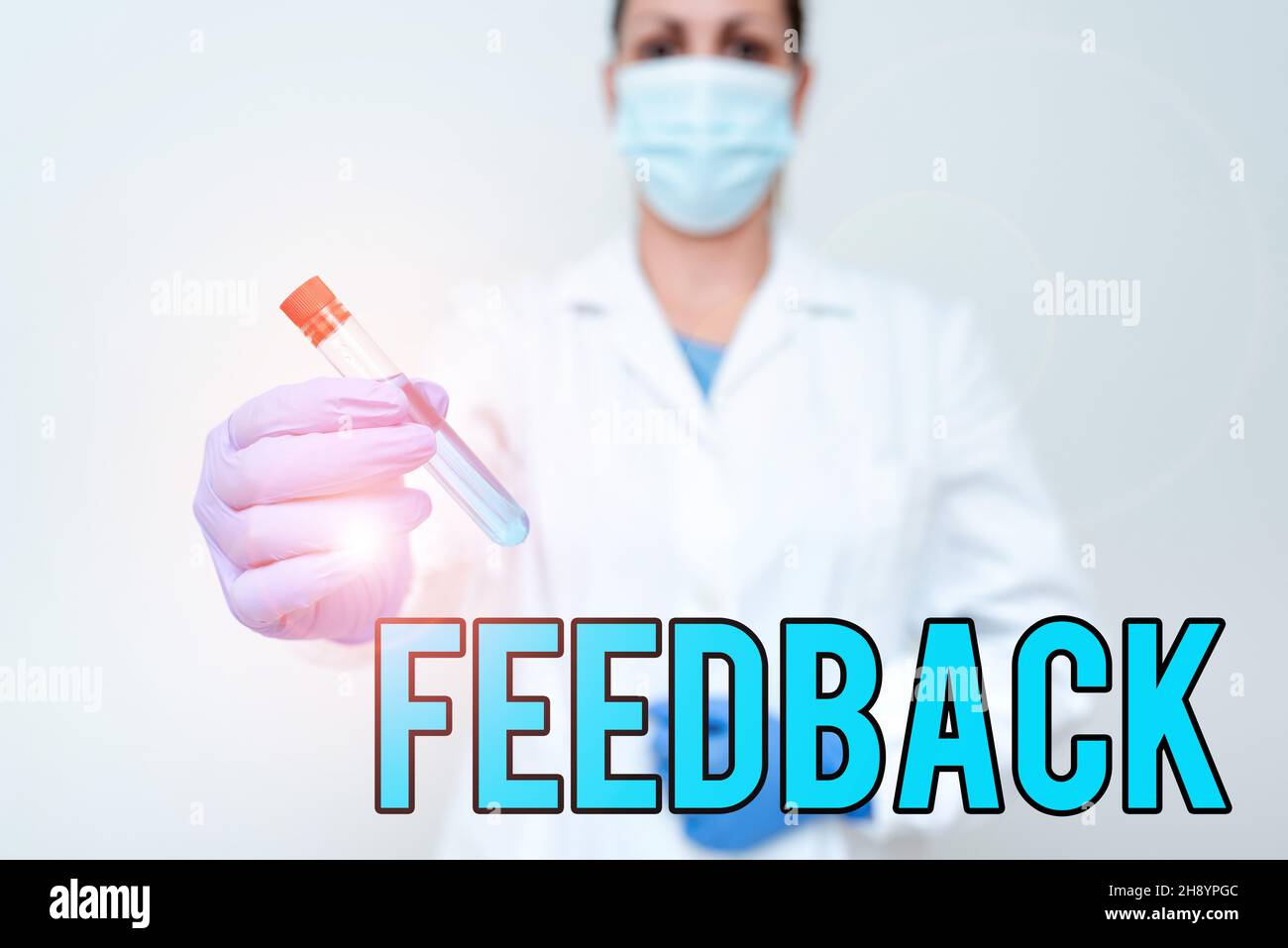 Writing Displaying Text Feedback Word For Information About Reactions To Product Persons