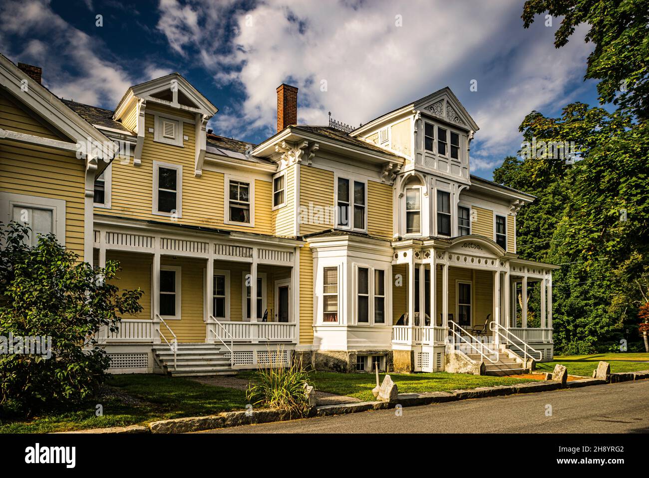 Drewsville Mansion Walpole, New Hampshire, USA Stock Photo - Alamy