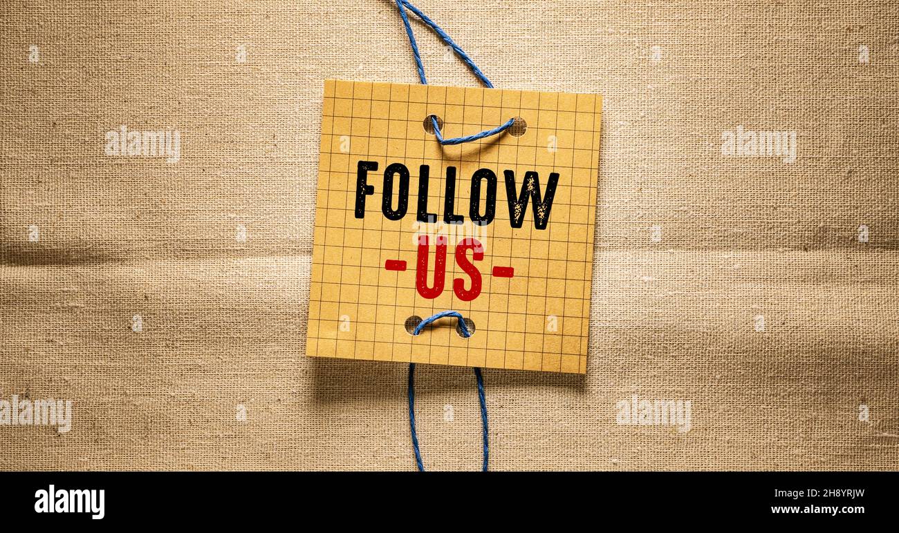 Close up follow word hi-res stock photography and images - Alamy