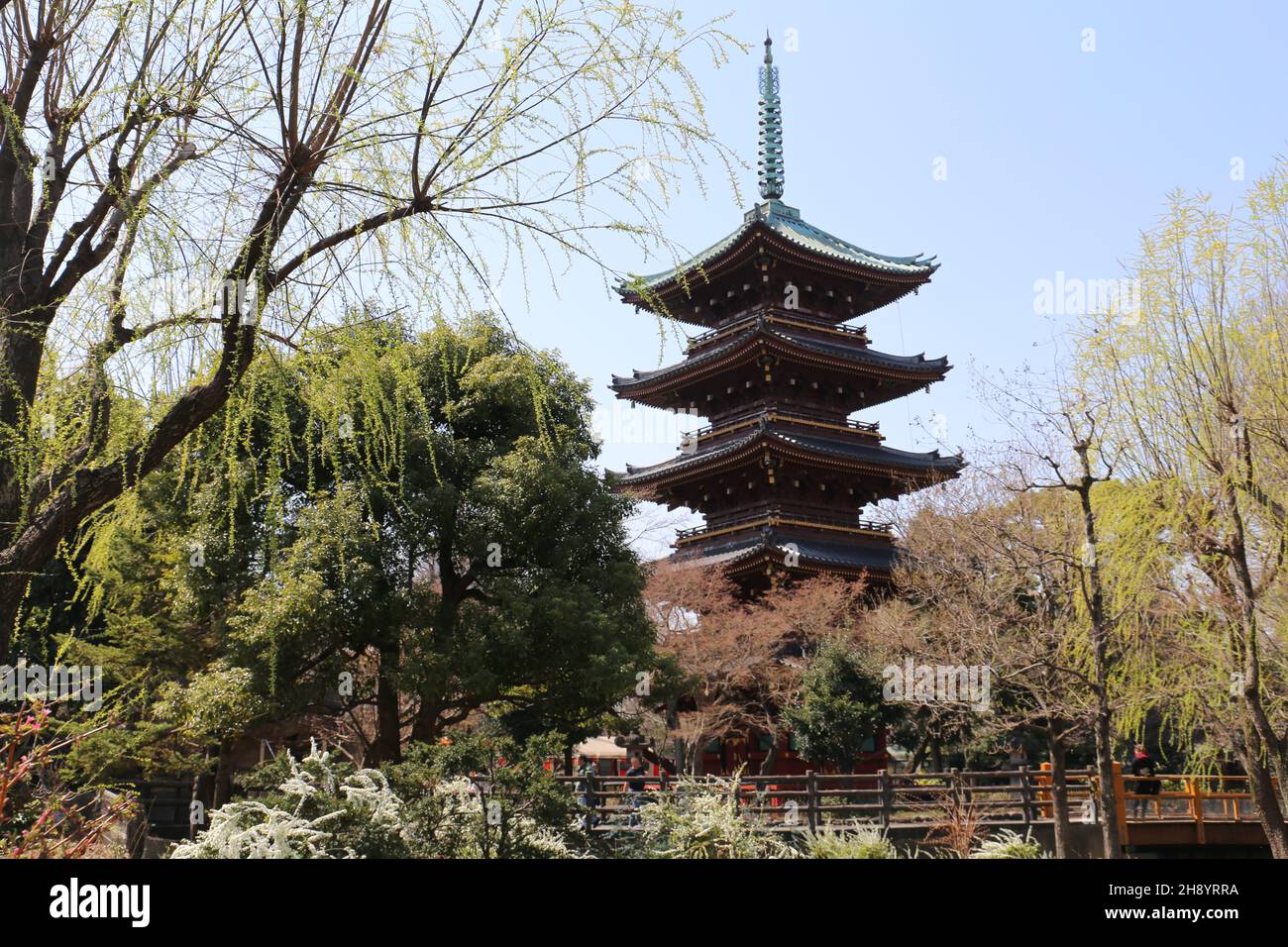 Ueno Tokyo Temple Stock Photo - Alamy