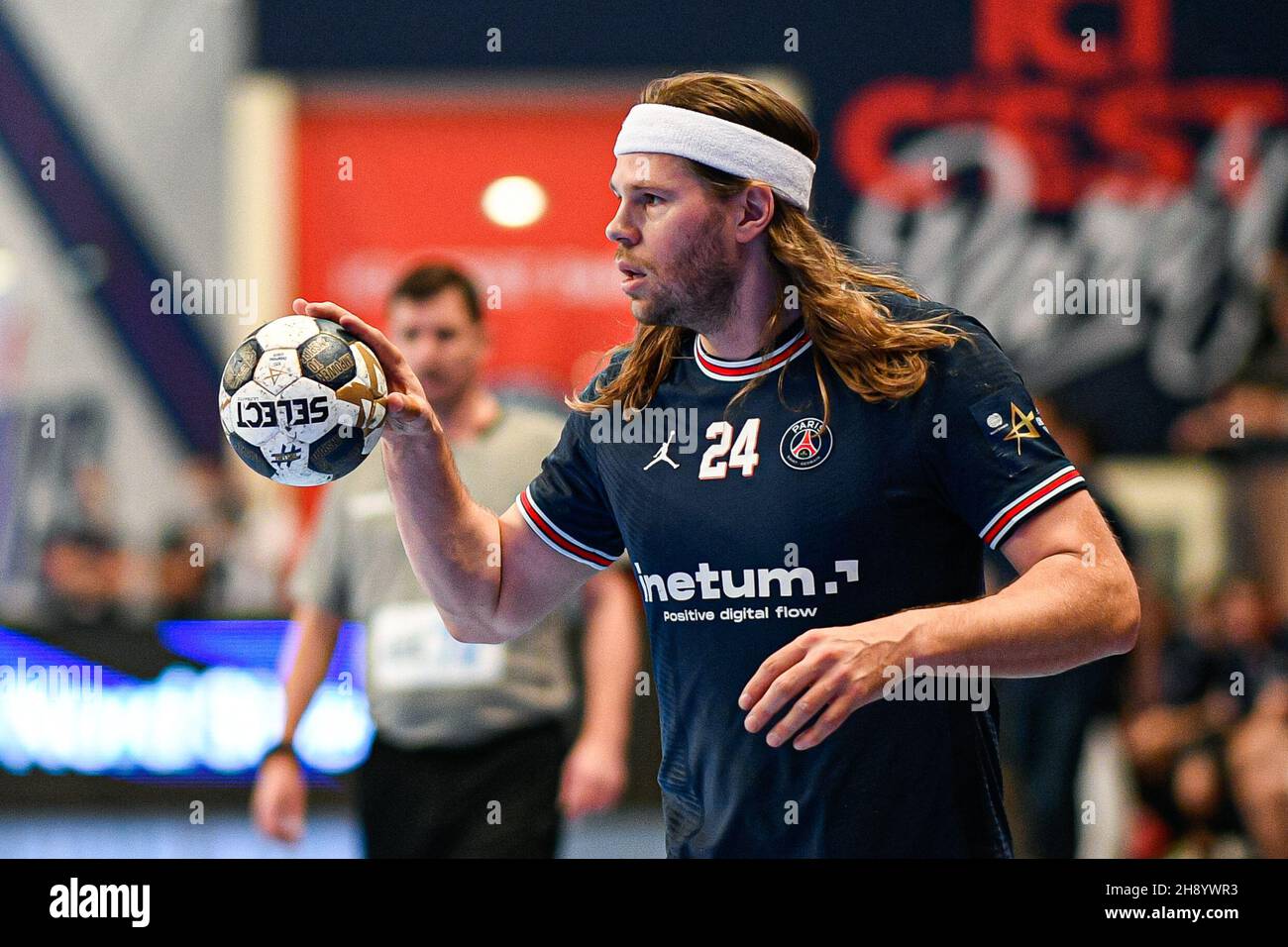 Paris, France, December 2, 2021, Mikkel Hansen of PSG during the EHF ...