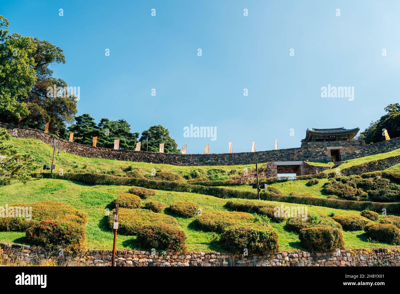Gongsanseong fortress Unesco world heritage in Gongju, Korea Stock ...