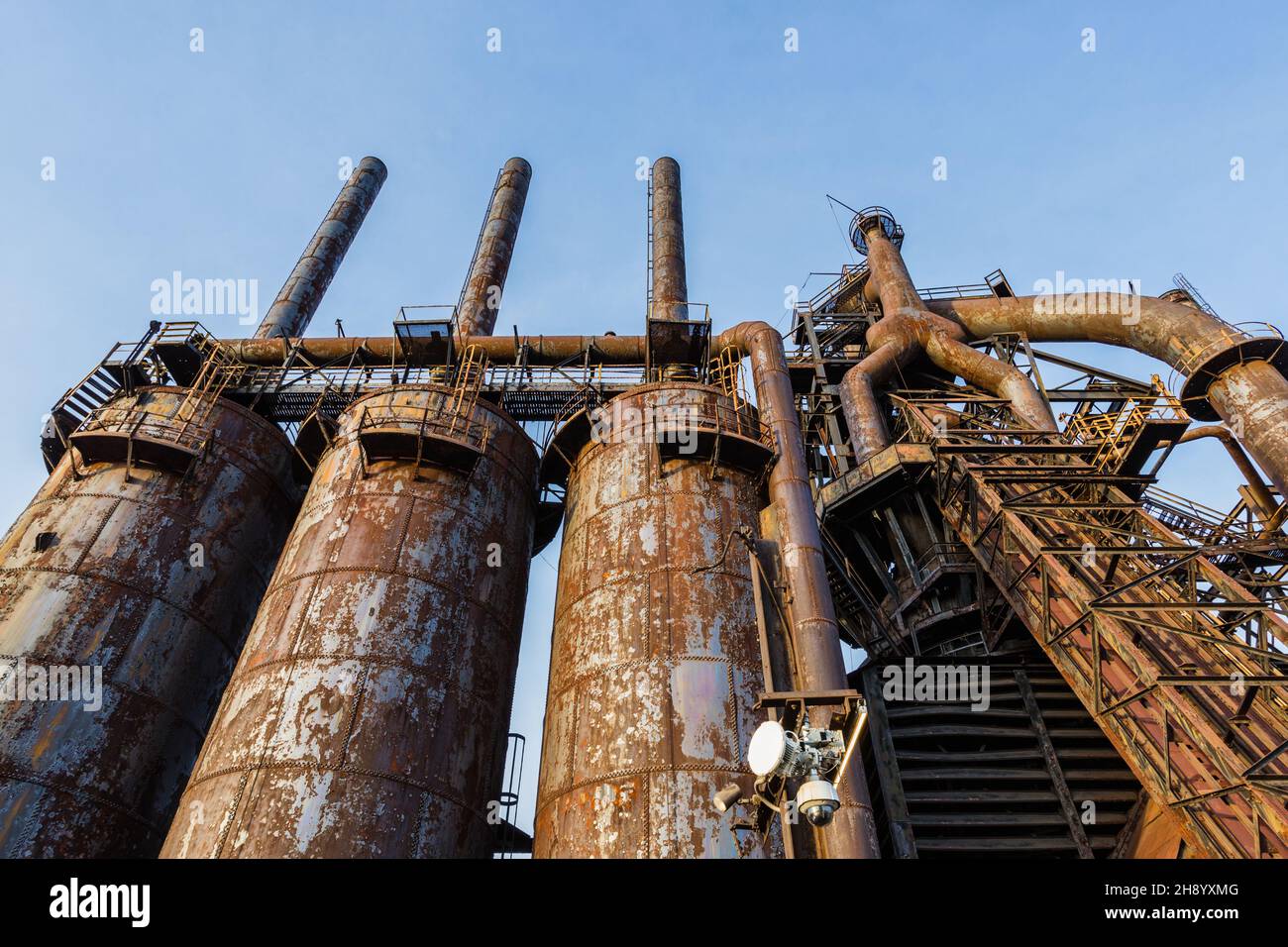 Steel stacks hi-res stock photography and images - Alamy
