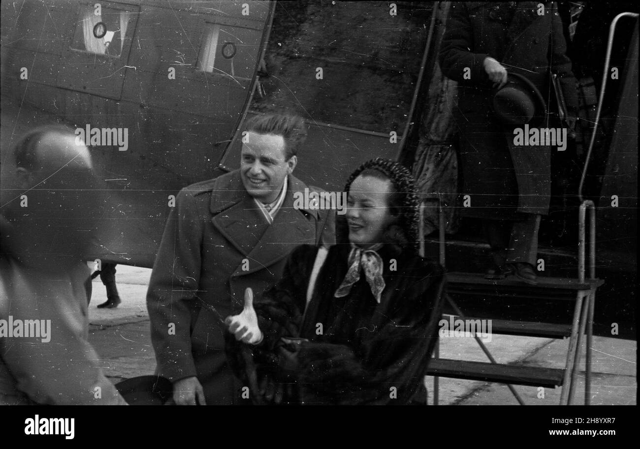 Elliott Roosevelt And Faye Emerson