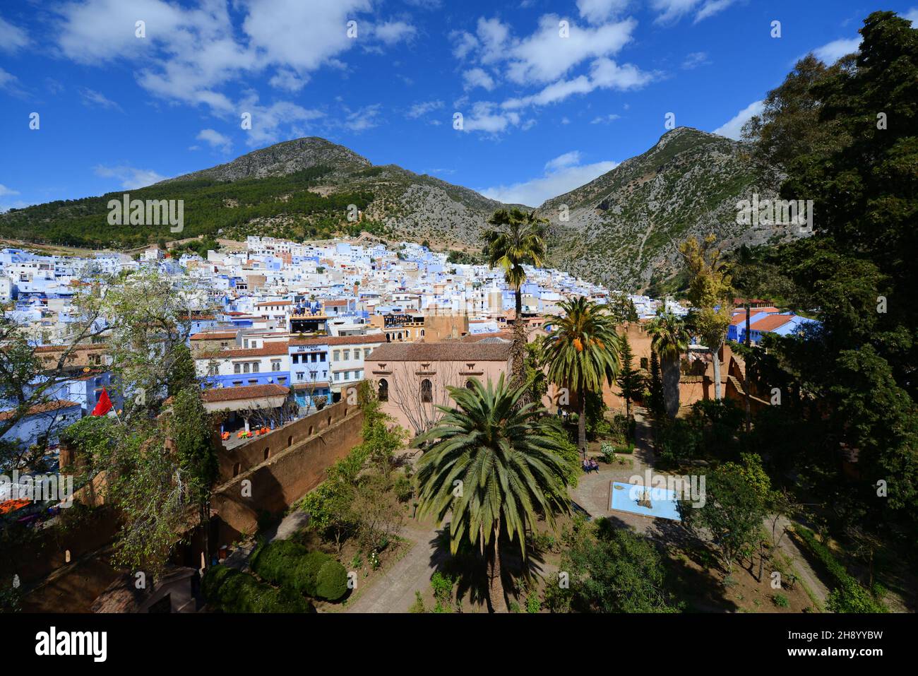 Chefchaouen garden hi-res stock photography and images - Alamy