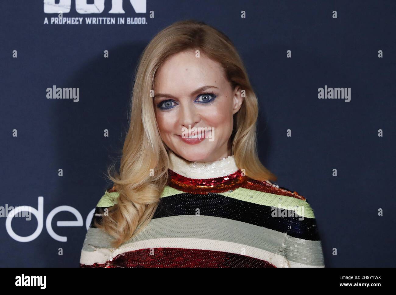 New York, United States. 02nd Dec, 2021. Heather Graham arrives on the ...
