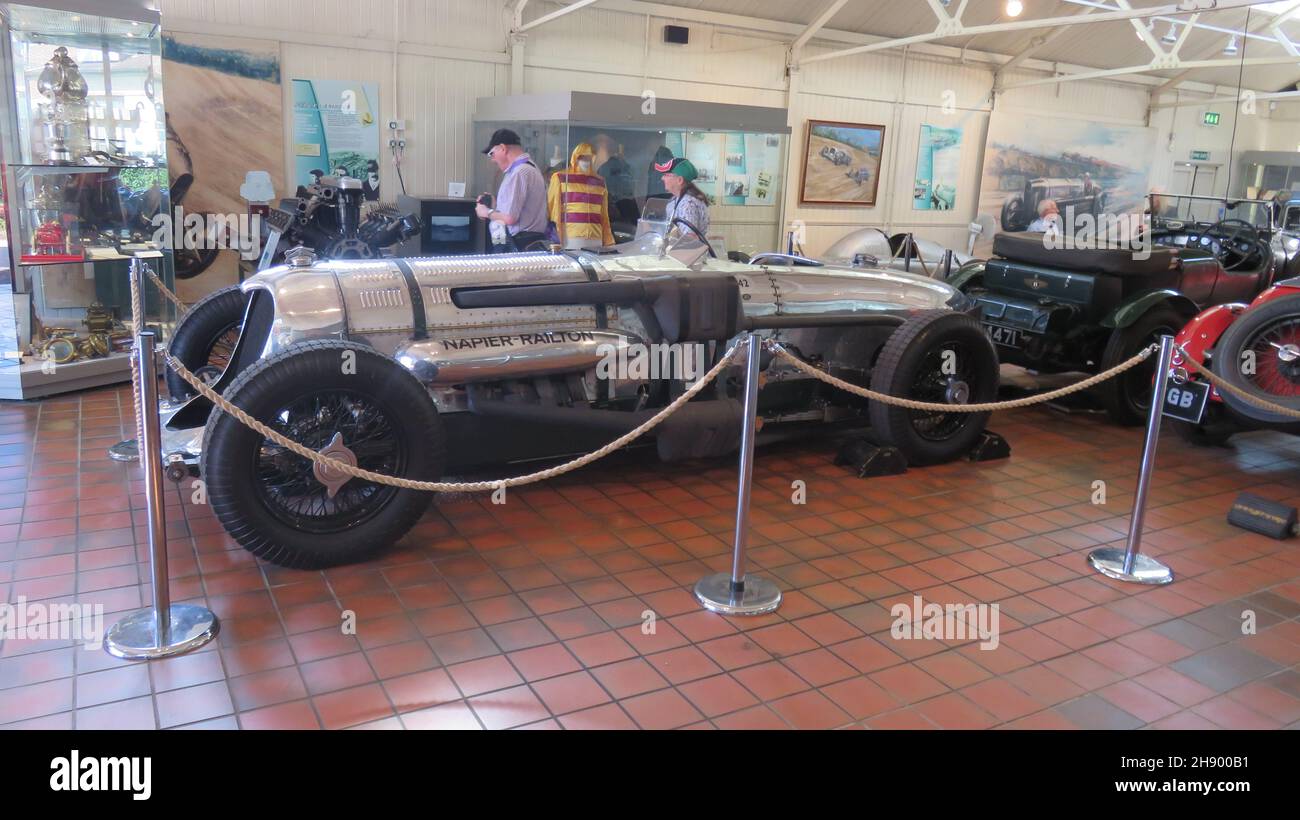 The Brooklands built special Napier Railton built to attack the speed ...