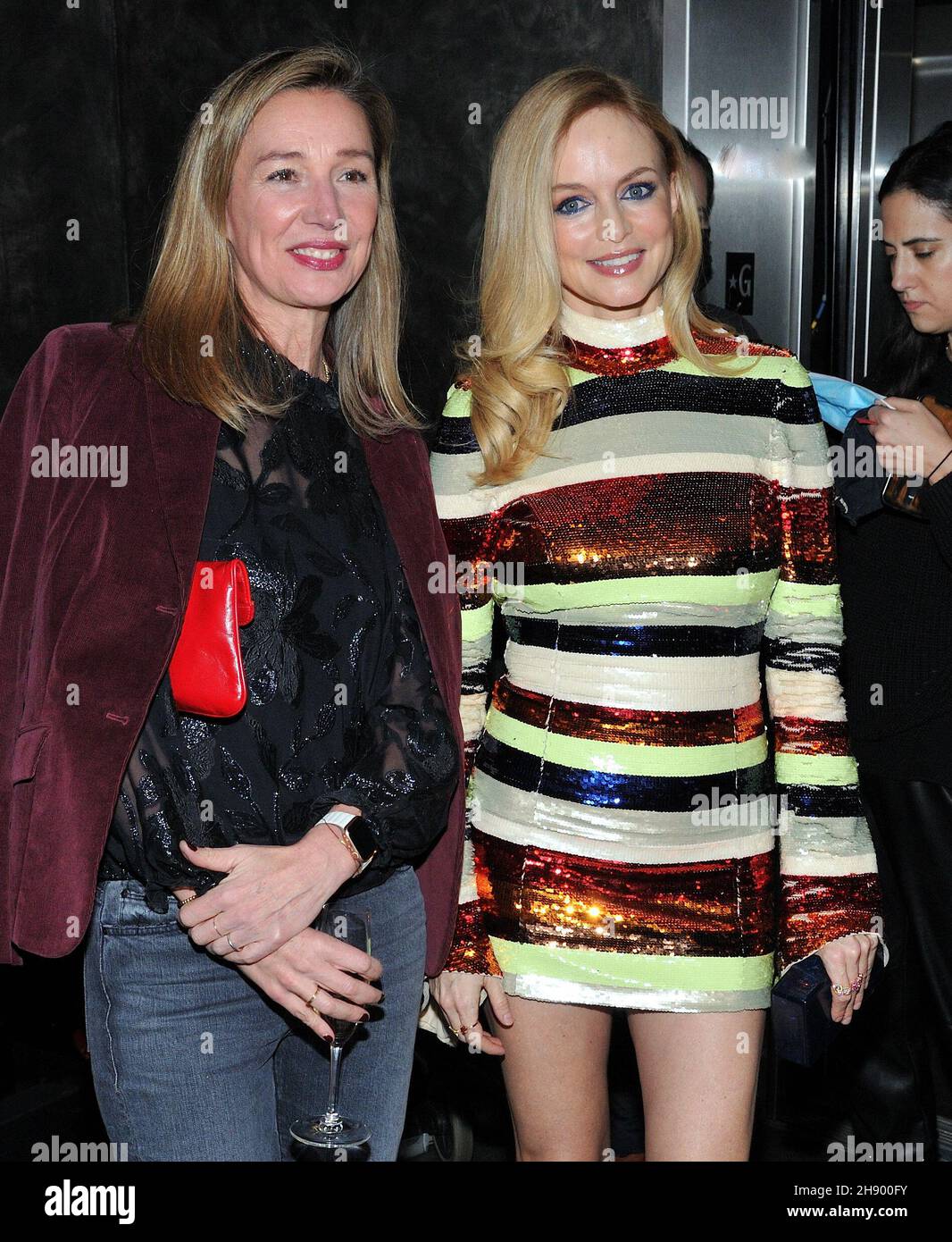 New York, USA. 02nd Dec, 2021. L-R: Deirdre McMennamin and Heather ...