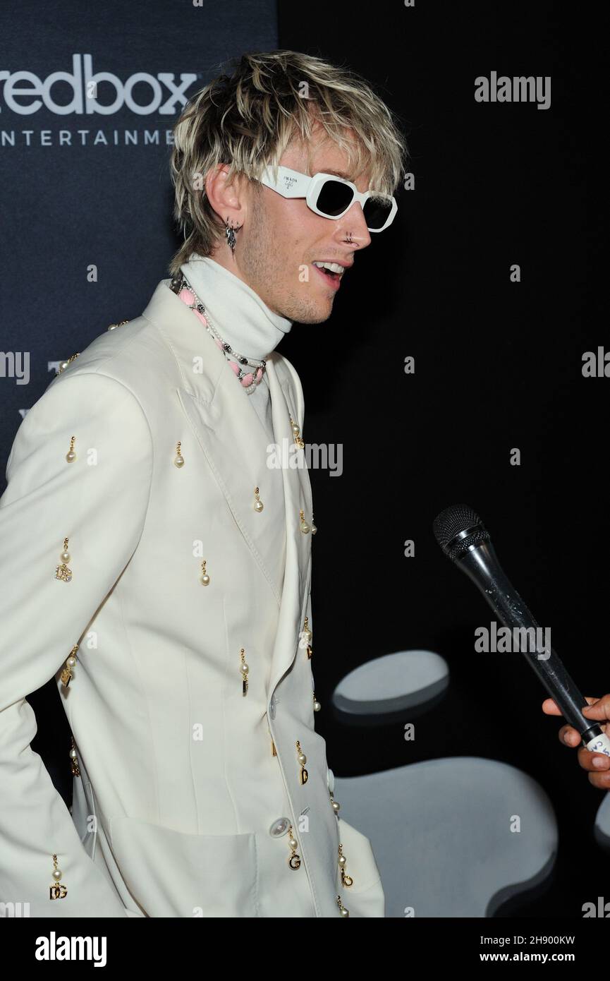 New York, USA. 02nd Dec, 2021. Colson Baker (Machine Gun Kelly) attends ...