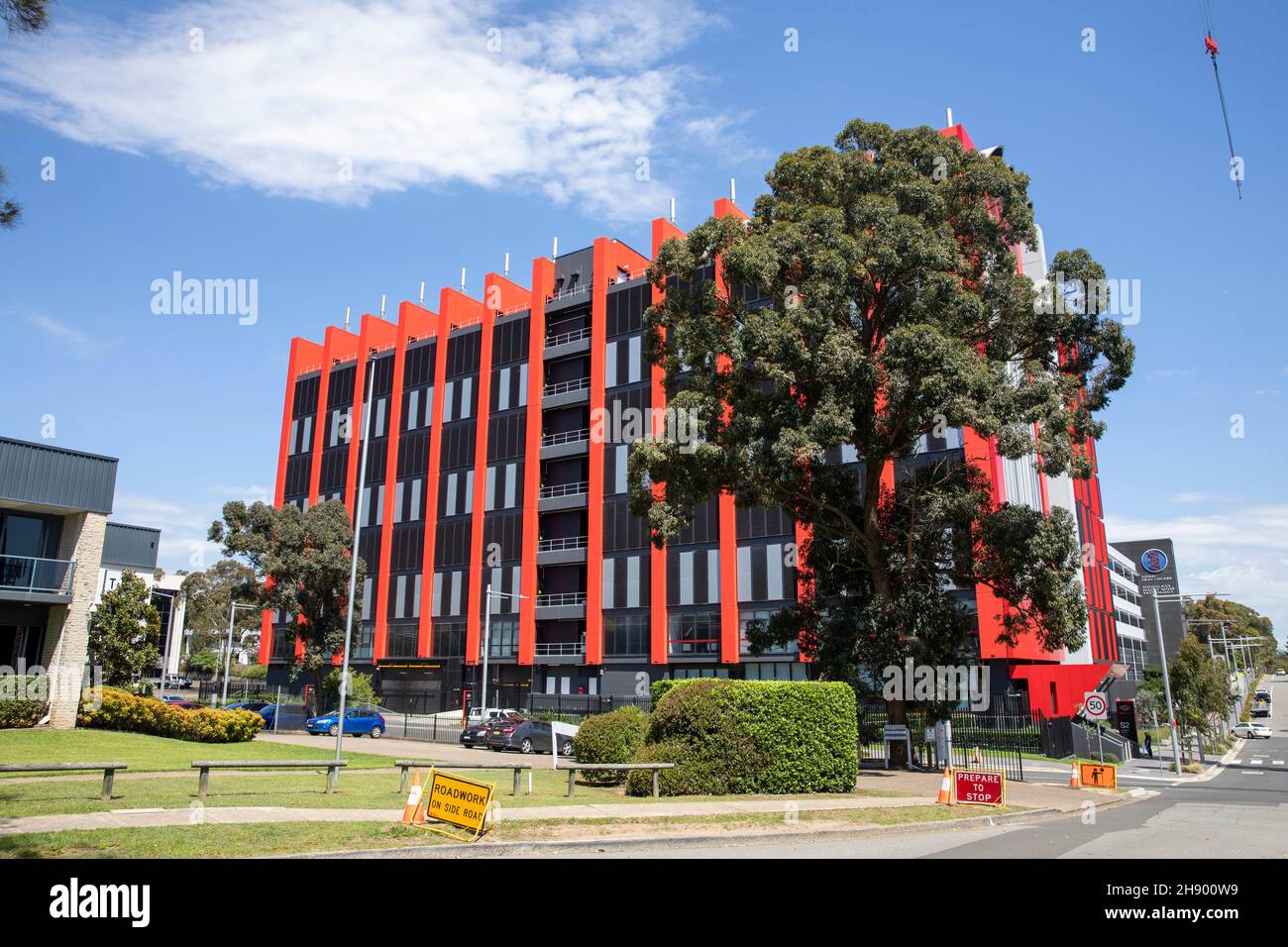 Modern office building in Macquarie Park suburb of Sydney,NSW,Australia ...