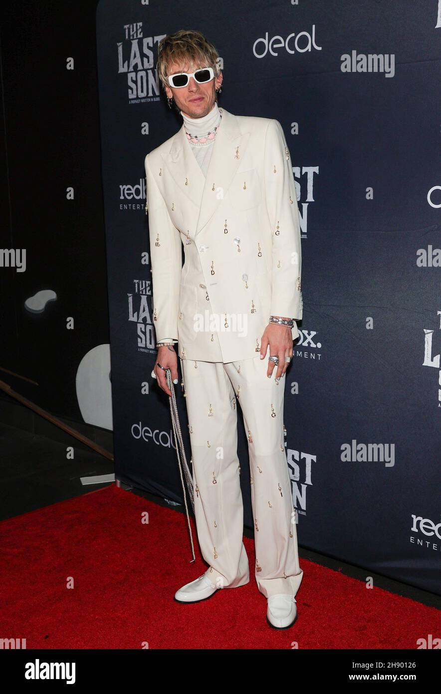 New York, NY, USA. 2nd Dec, 2021. Colson Baker at arrivals for THE LAST ...
