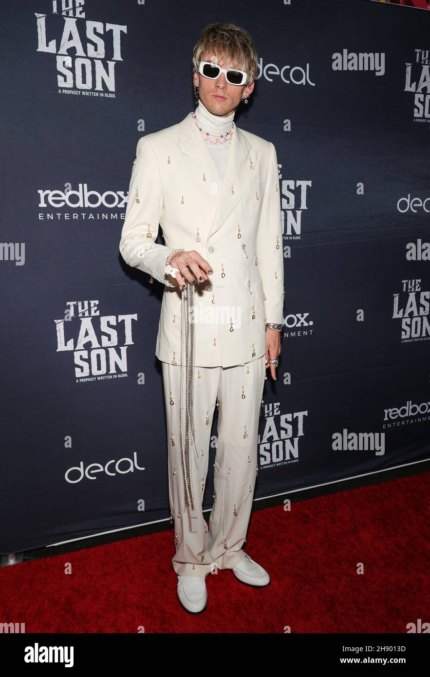 New York, NY, USA. 2nd Dec, 2021. Colson Baker at arrivals for THE LAST ...