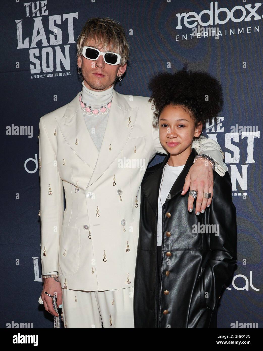 New York, NY, USA. 2nd Dec, 2021. Colson Baker, Casie Colson Baker at ...