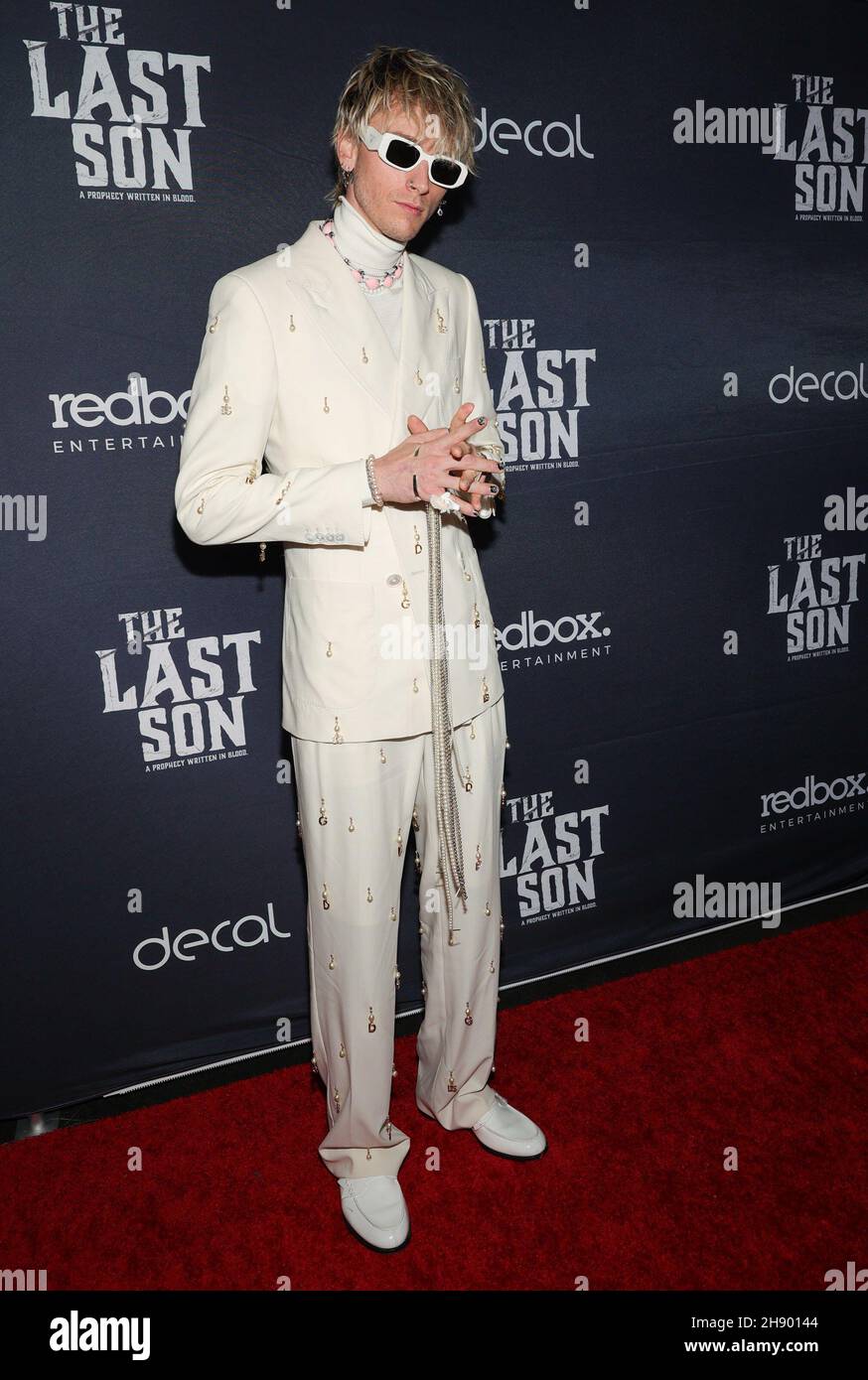 New York, NY, USA. 2nd Dec, 2021. Colson Baker at arrivals for THE LAST ...
