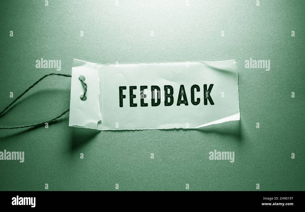 Feed back hi-res stock photography and images - Alamy