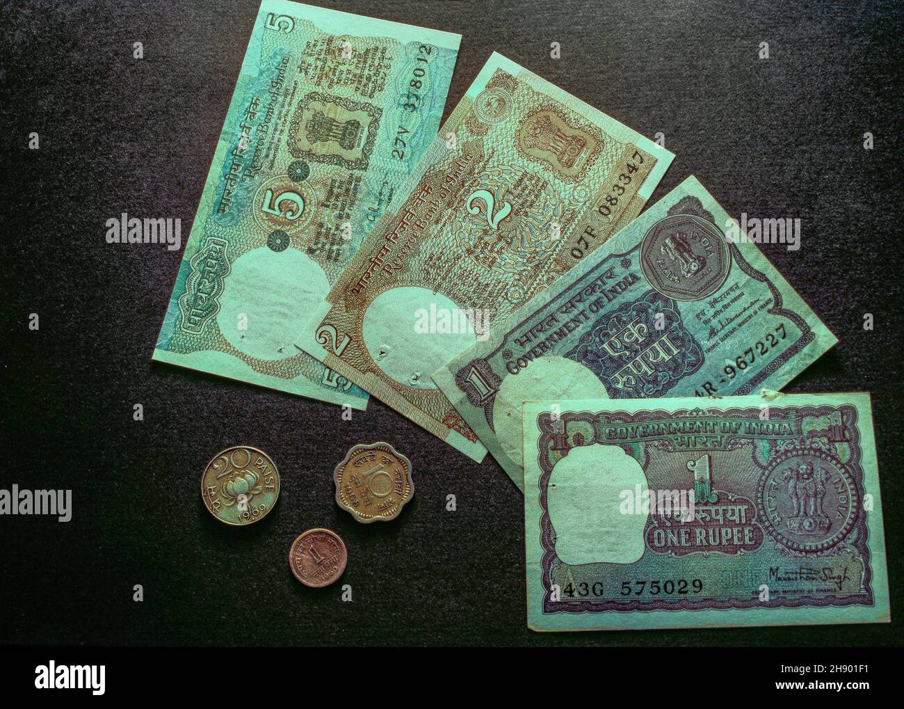 11 11 2020 Vintage Unused One rupees two Rupi and five Rupi Curnsi not ...