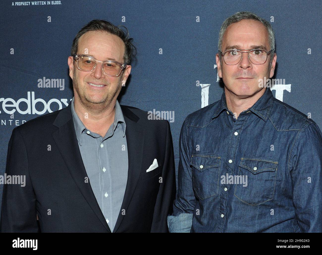 New York, USA. 02nd Dec, 2021. L-R: Jib Polhemus and Tim Sutton attend the NY screening of The ...