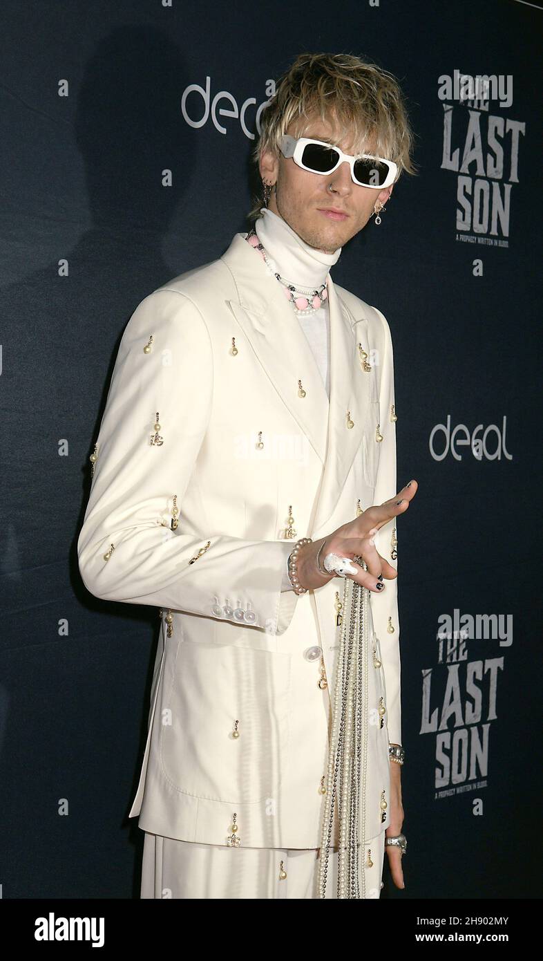 Colson Baker AKA Machine Gun Kelly attends the Redbox Entertainment ...