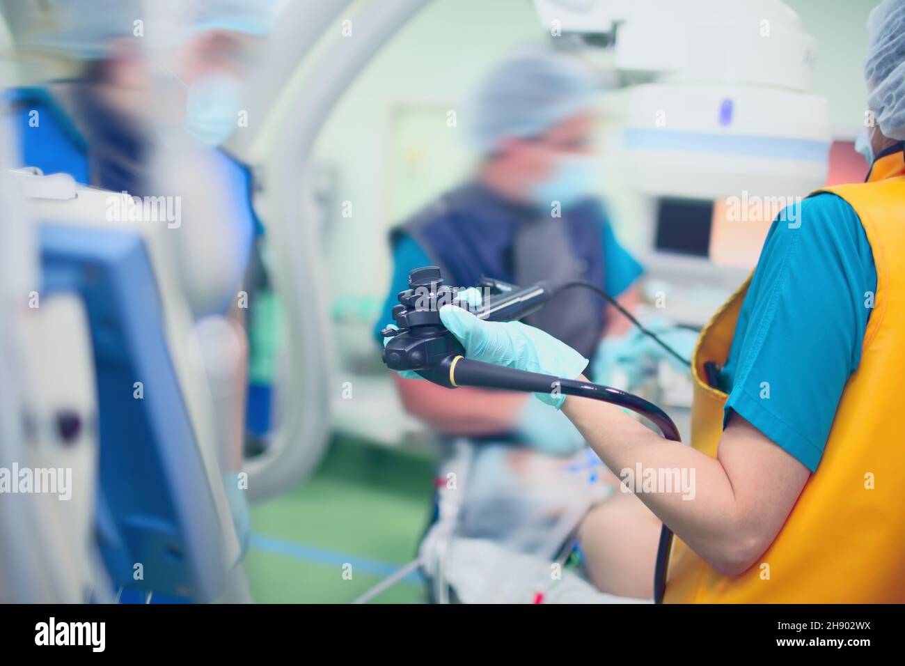 Daily routine of doctors in the x-ray operationg room Stock Photo - Alamy
