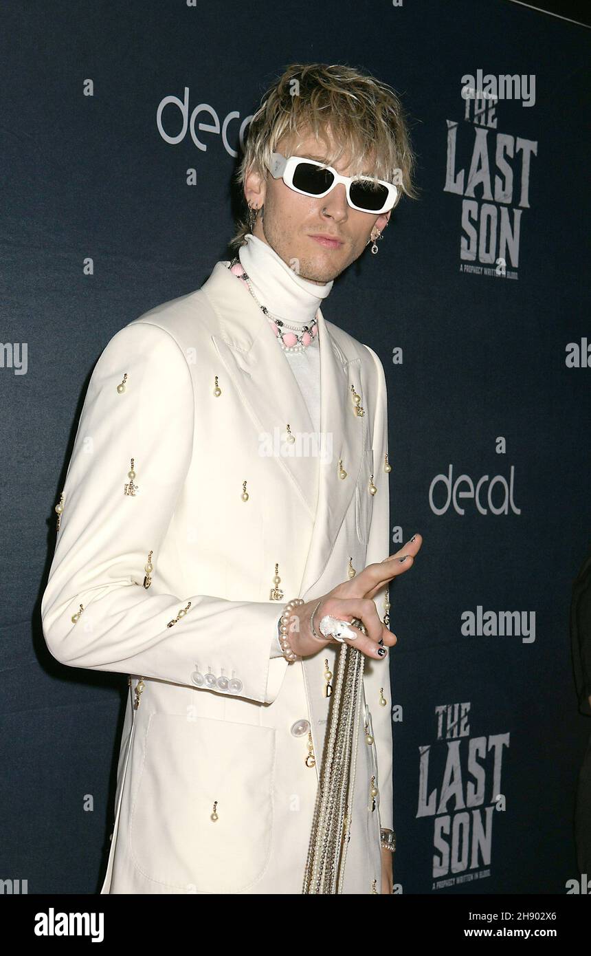 Colson Baker AKA Machine Gun Kelly attends the Redbox Entertainment ...