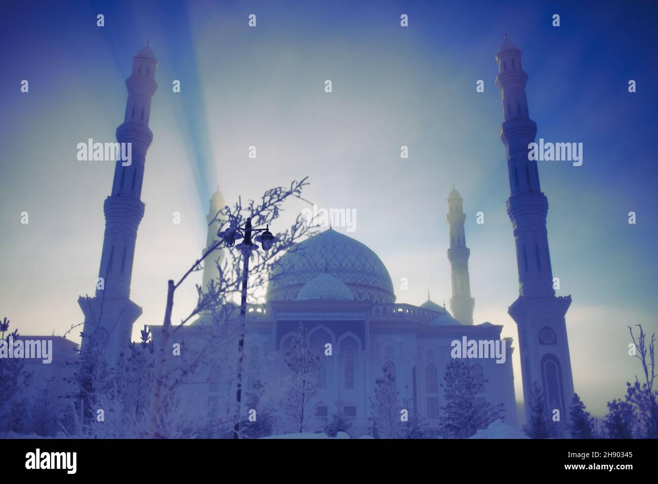 Mosque building white religious hi-res stock photography and images - Alamy