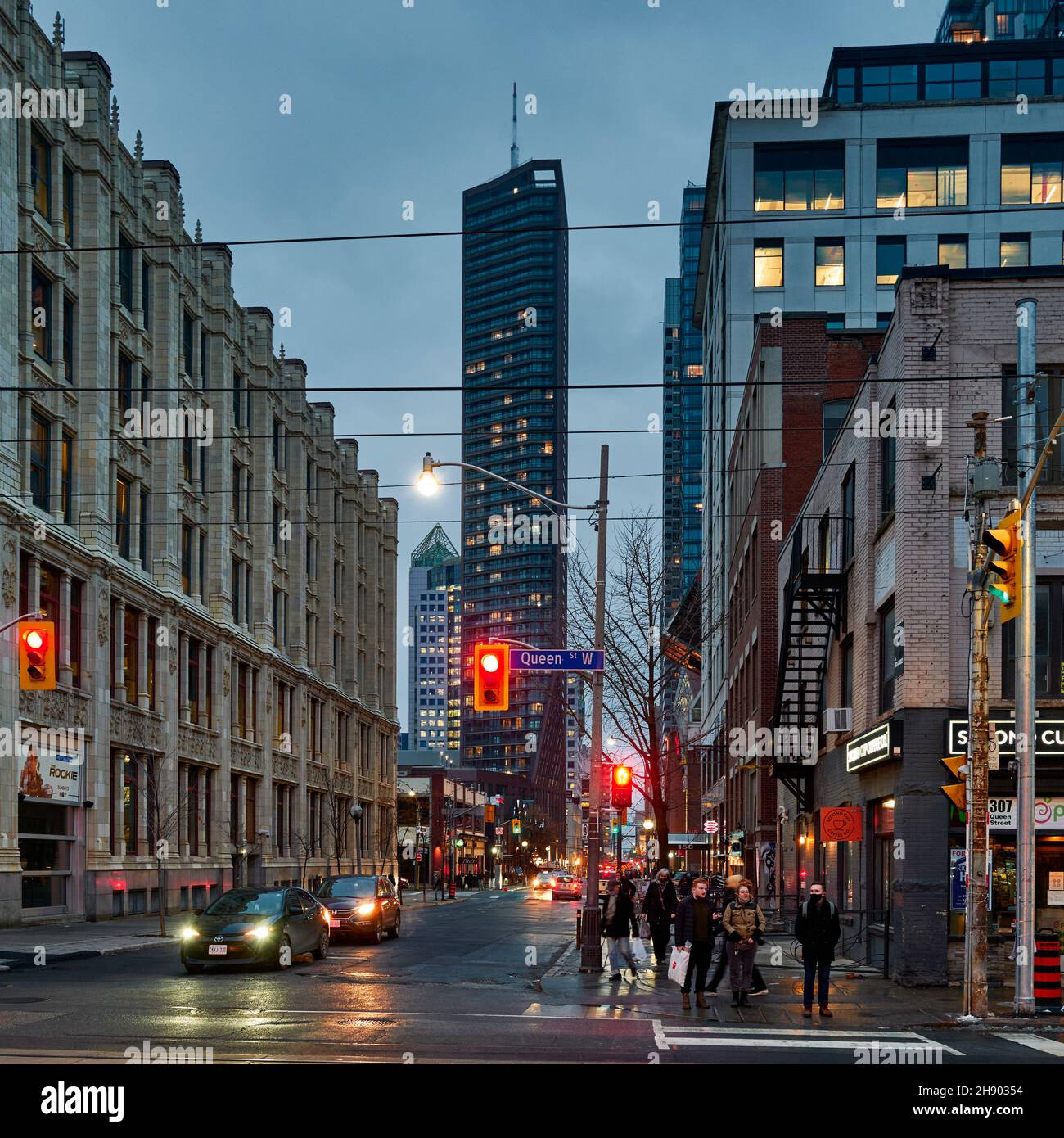 Downtown toronto reflection old hi-res stock photography and images - Alamy