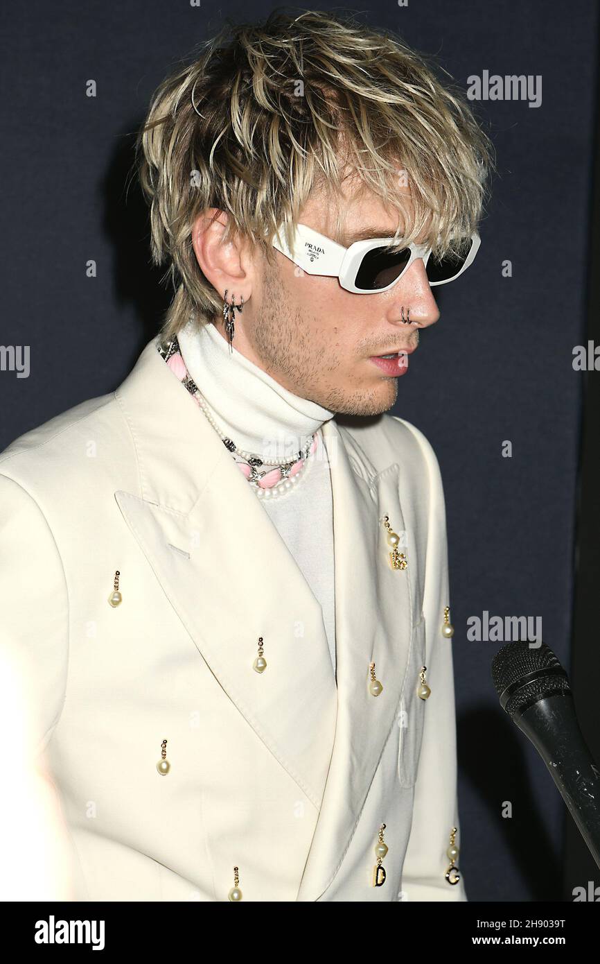 Colson Baker AKA Machine Gun Kelly attends the Redbox Entertainment ...