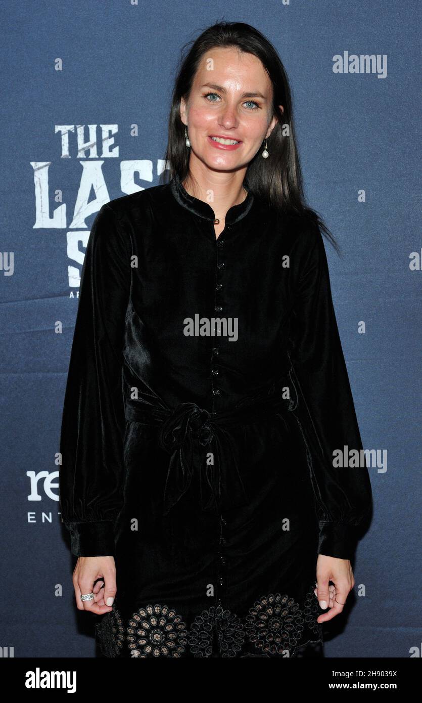 Julie Paquit attends the NY screening of The Last Son at IPIC Theaters ...