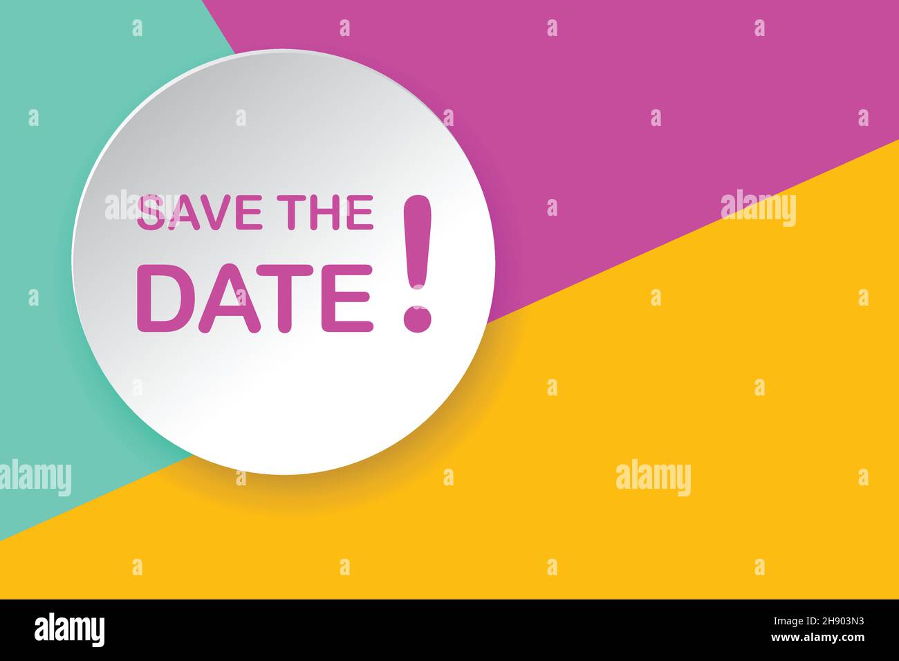 save the date banner vector with copy space for business, marketing ...