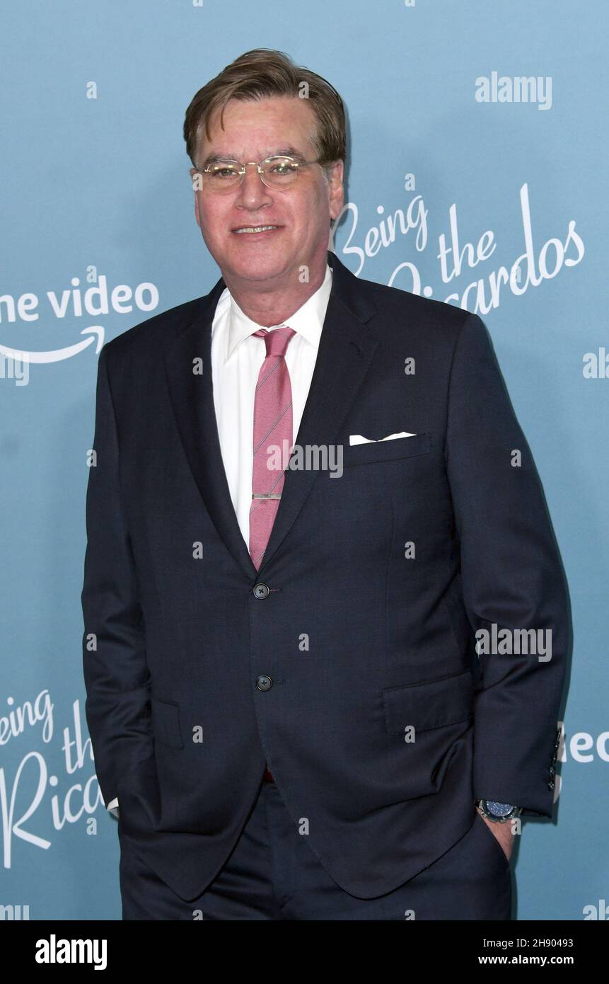 New York, NY, USA. 2nd Dec, 2021. Aaron Sorkin at the NY premiere of ...