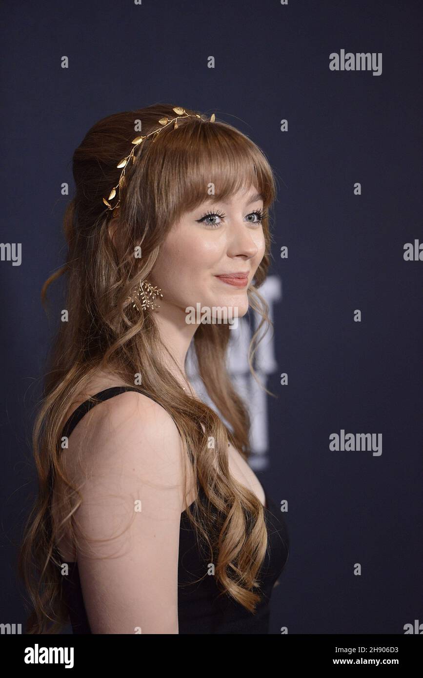 New York, USA. 02nd Dec, 2021. NEW YORK, NEW YORK - DECEMBER 02: Emily ...