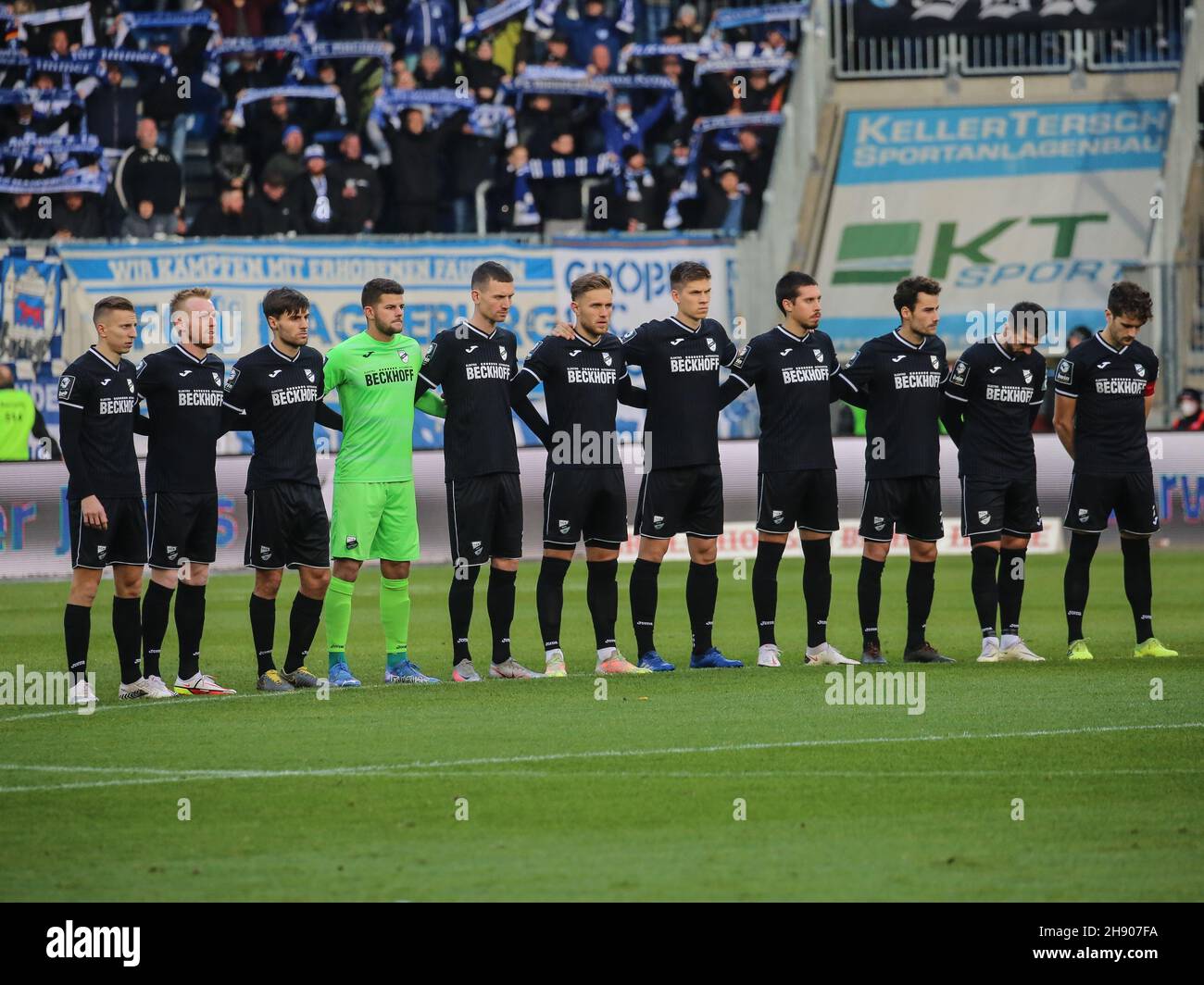 Team SC Verl Before The Match 1. FC Magdeburg Vs. SC Verl DFB Soccer ...