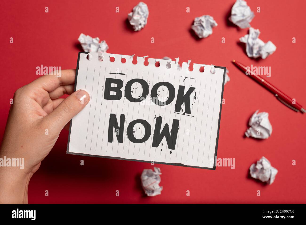 Writing displaying text Book Now. Internet Concept Make a reservation ...