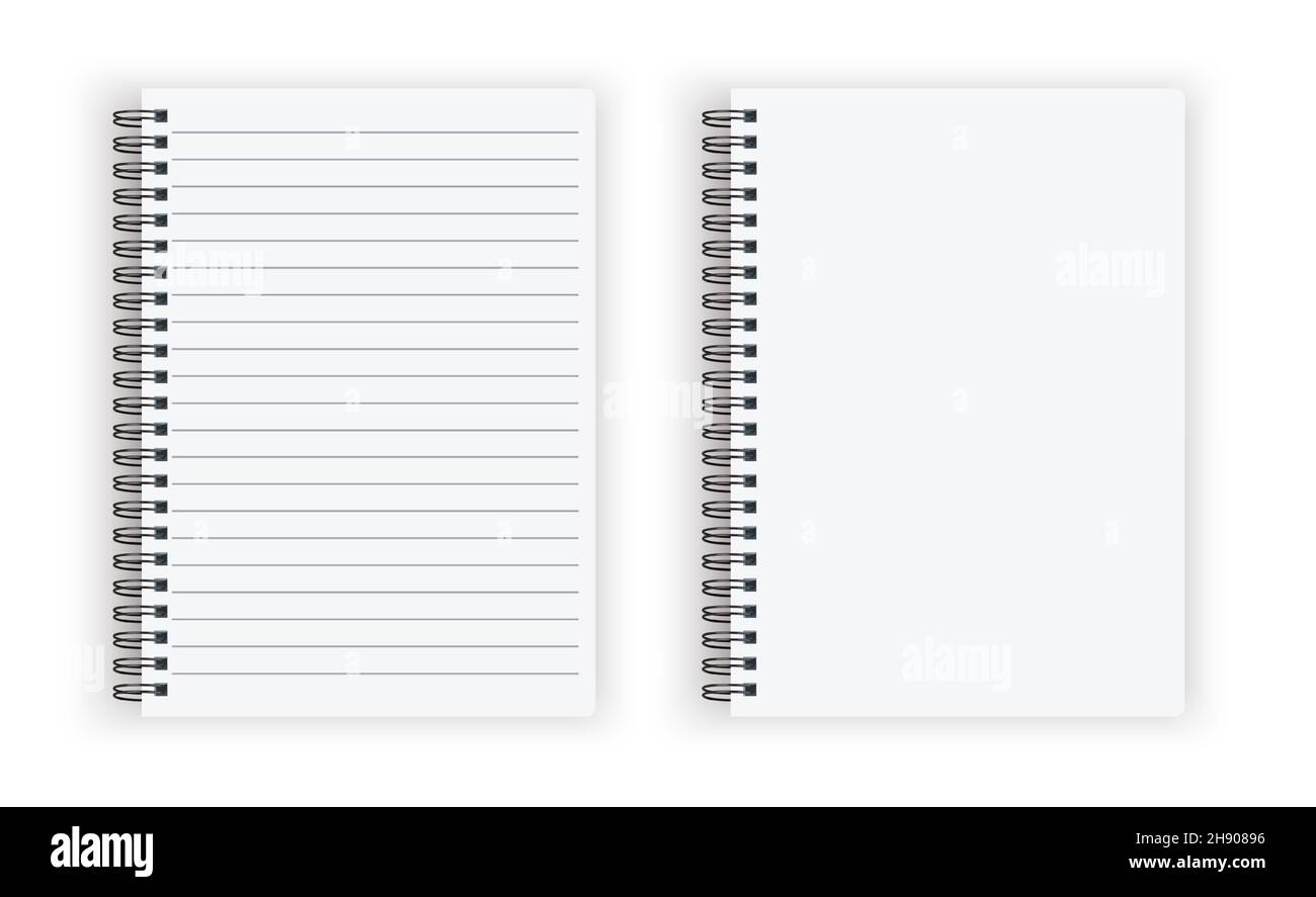 Blank closed realistic spiral notepad Stock Vector Image & Art - Alamy Blank closed realistic spiral notepad Stock Vector Image & Art - Alamy