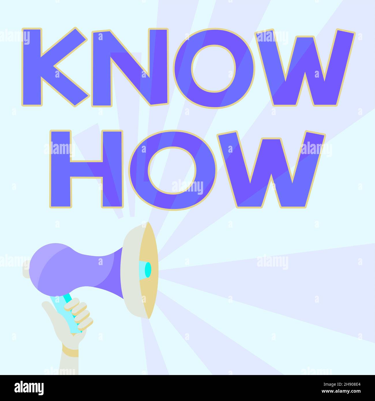 Writing displaying text Know How. Word Written on The process to learn ...