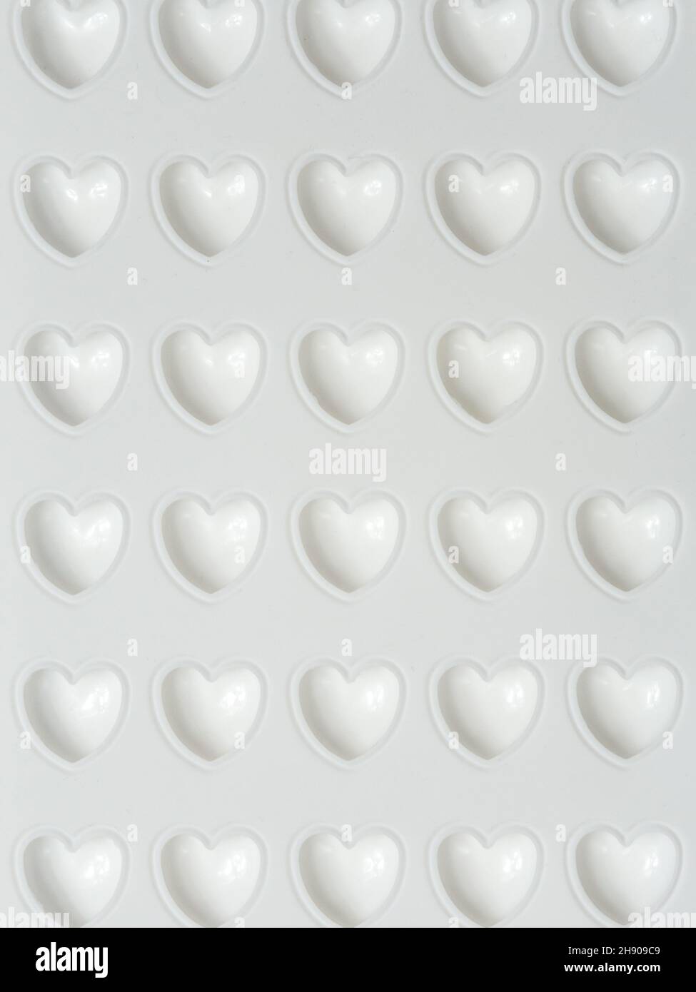 Texture with three-dimensional hearts Stock Photo - Alamy
