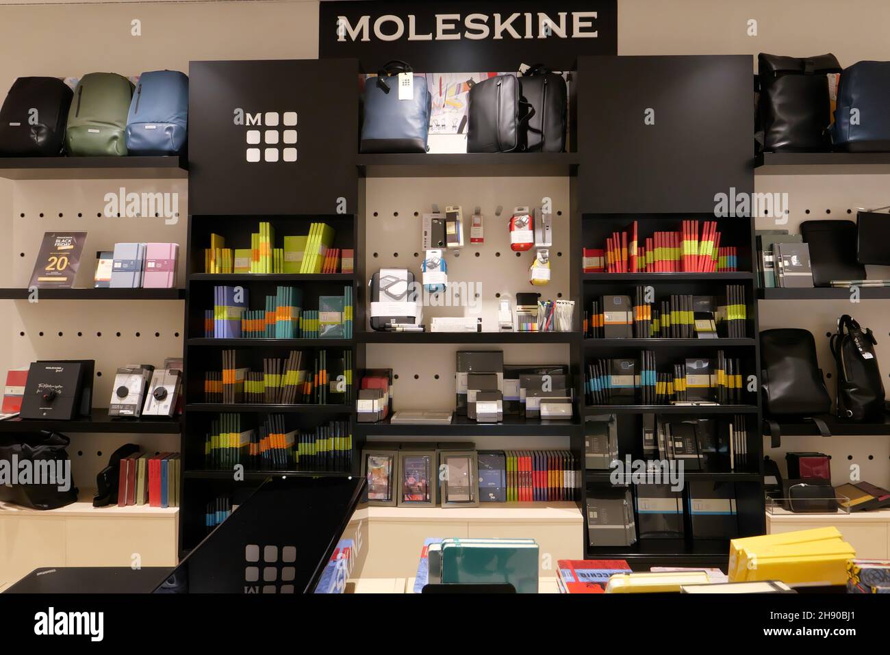 Moleskine brand hi-res stock photography and images - Alamy