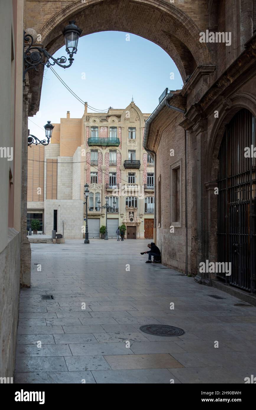 Traditional building in Valencia, Spain Stock Photo - Alamy