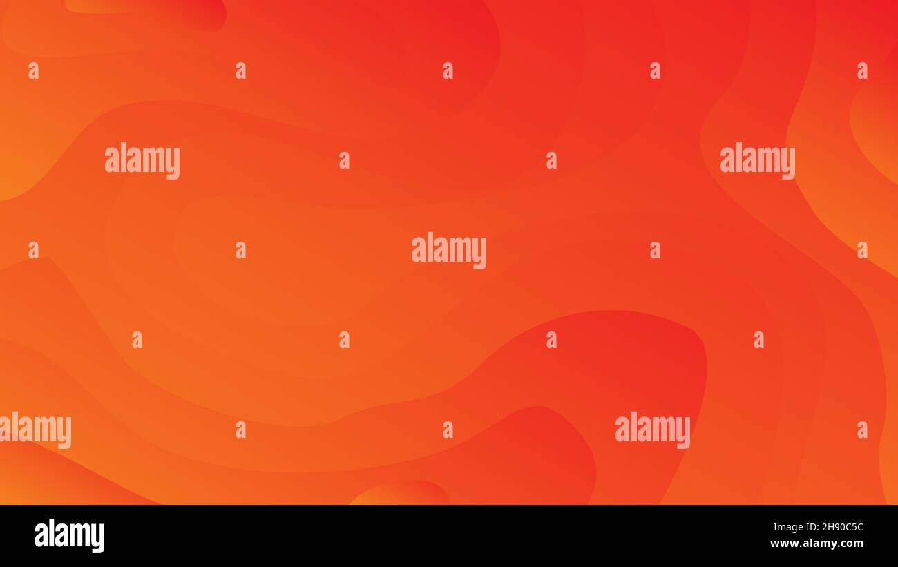 Dynamic textured background with orange color, vector illustration ...