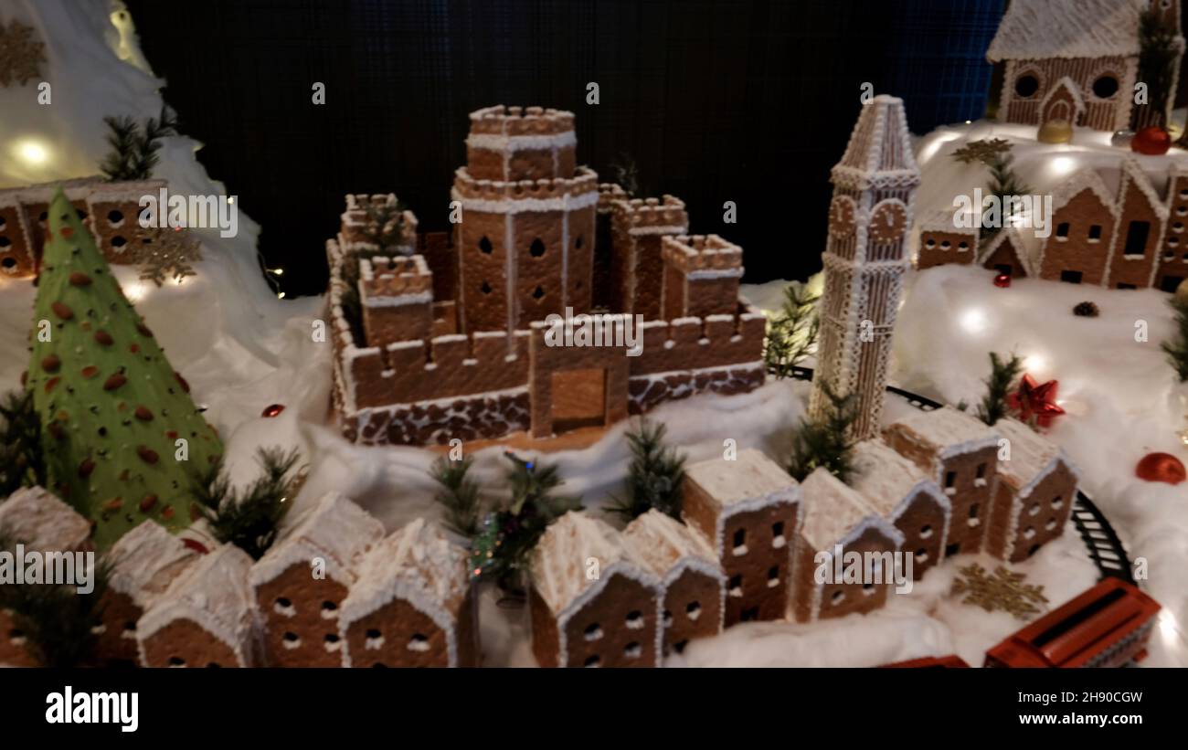 Conrad Hotel Ginger Bread Village Season's Greetings Christmas ...