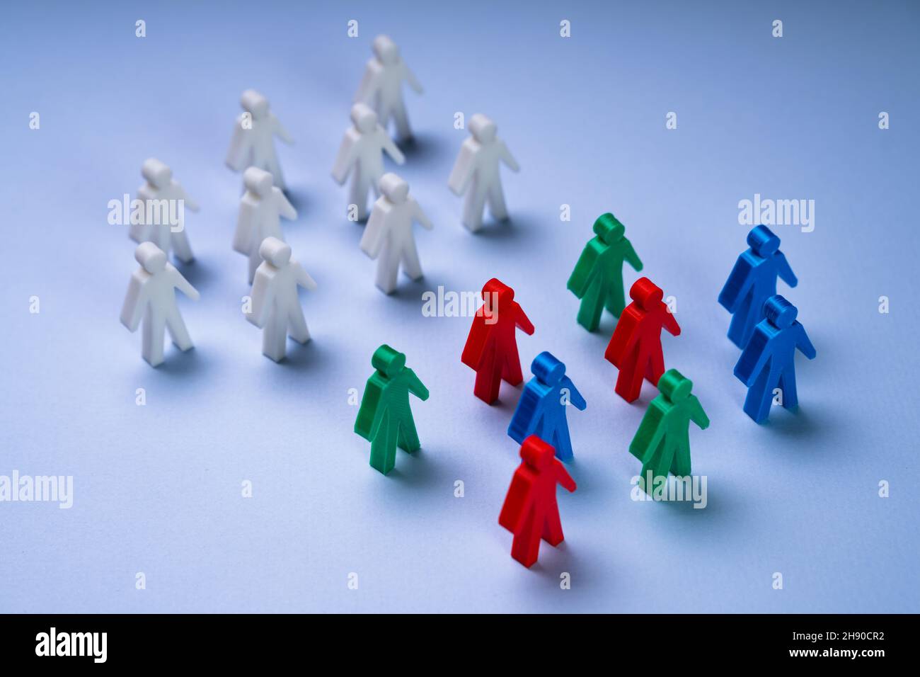 Inequality And Discrimination Concept. Individuality And Difference ...