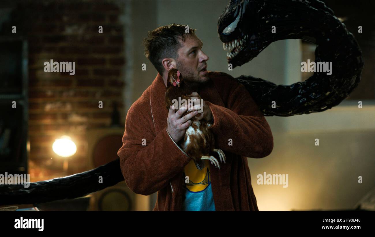 TOM HARDY in VENOM: LET THERE BE CARNAGE (2021), directed by ANDY ...
