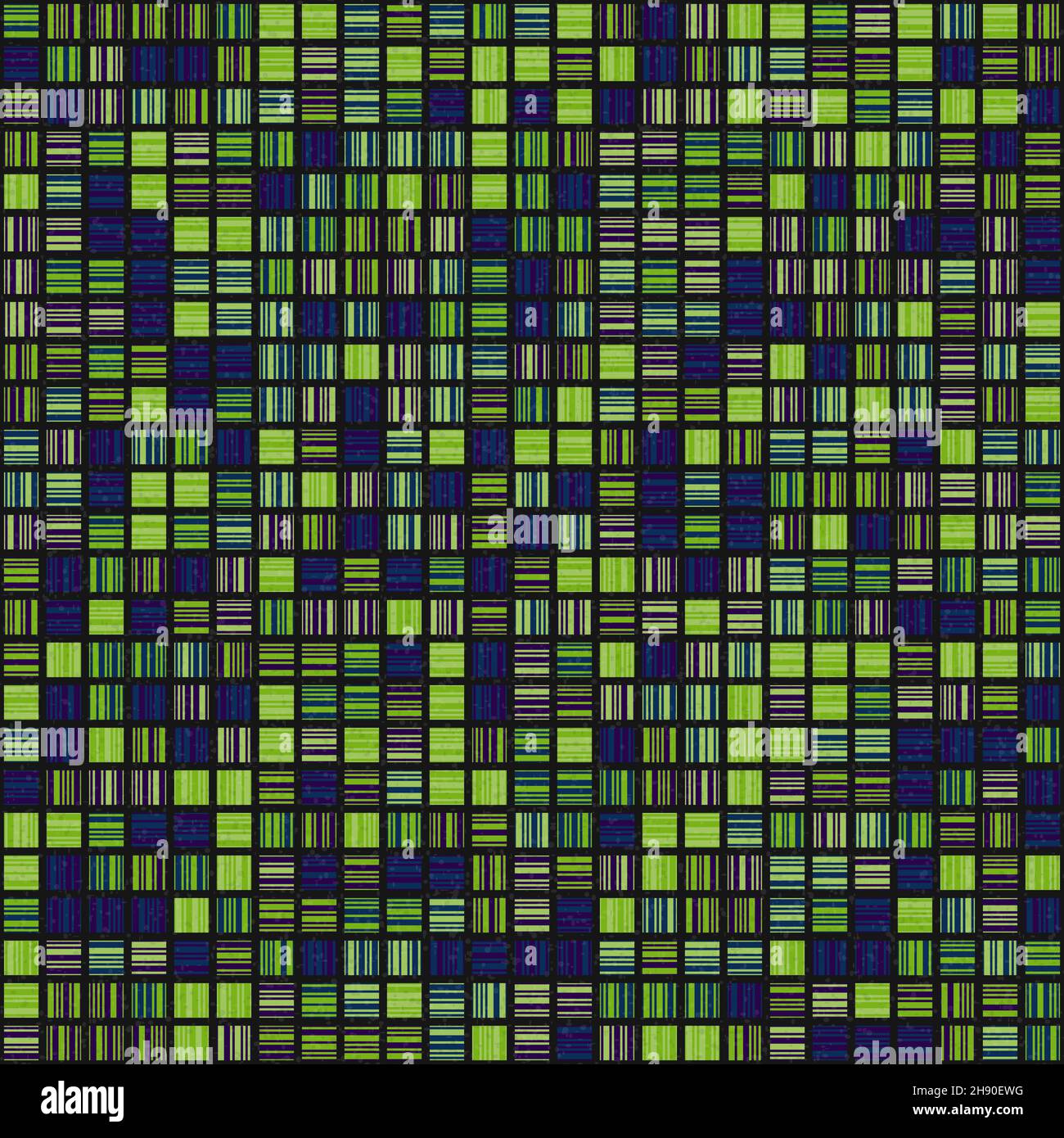 Abstract Geometrical generative computational art illustration Stock ...