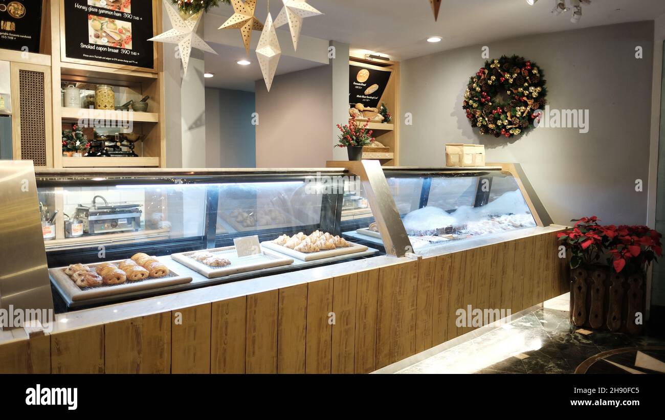 Bakery Cafe Grand Hyatt Erawan Bangkok Lower Lobby Stock Photo - Alamy
