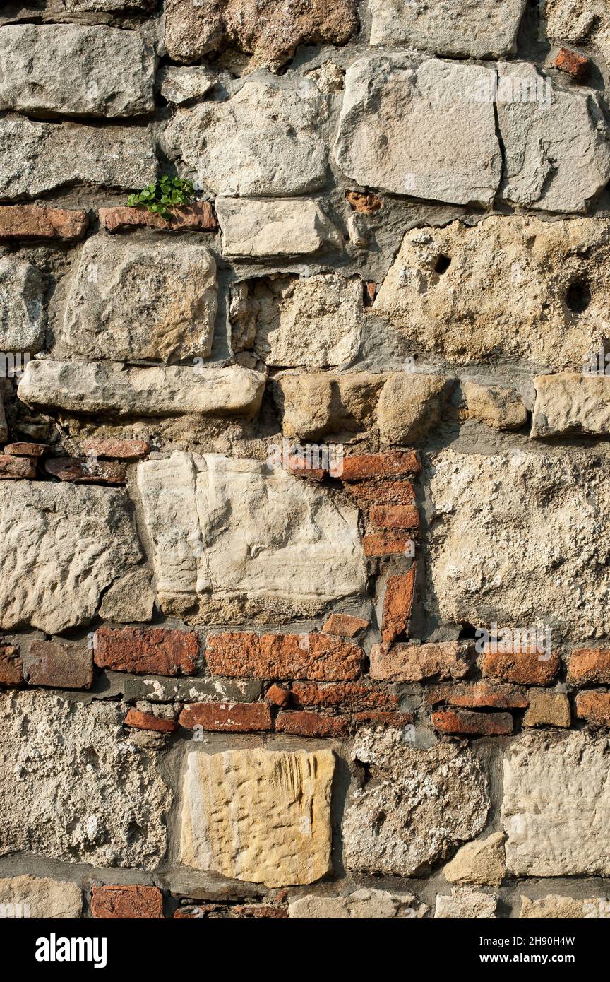 Texture of old rock wall for background Stock Photo - Alamy