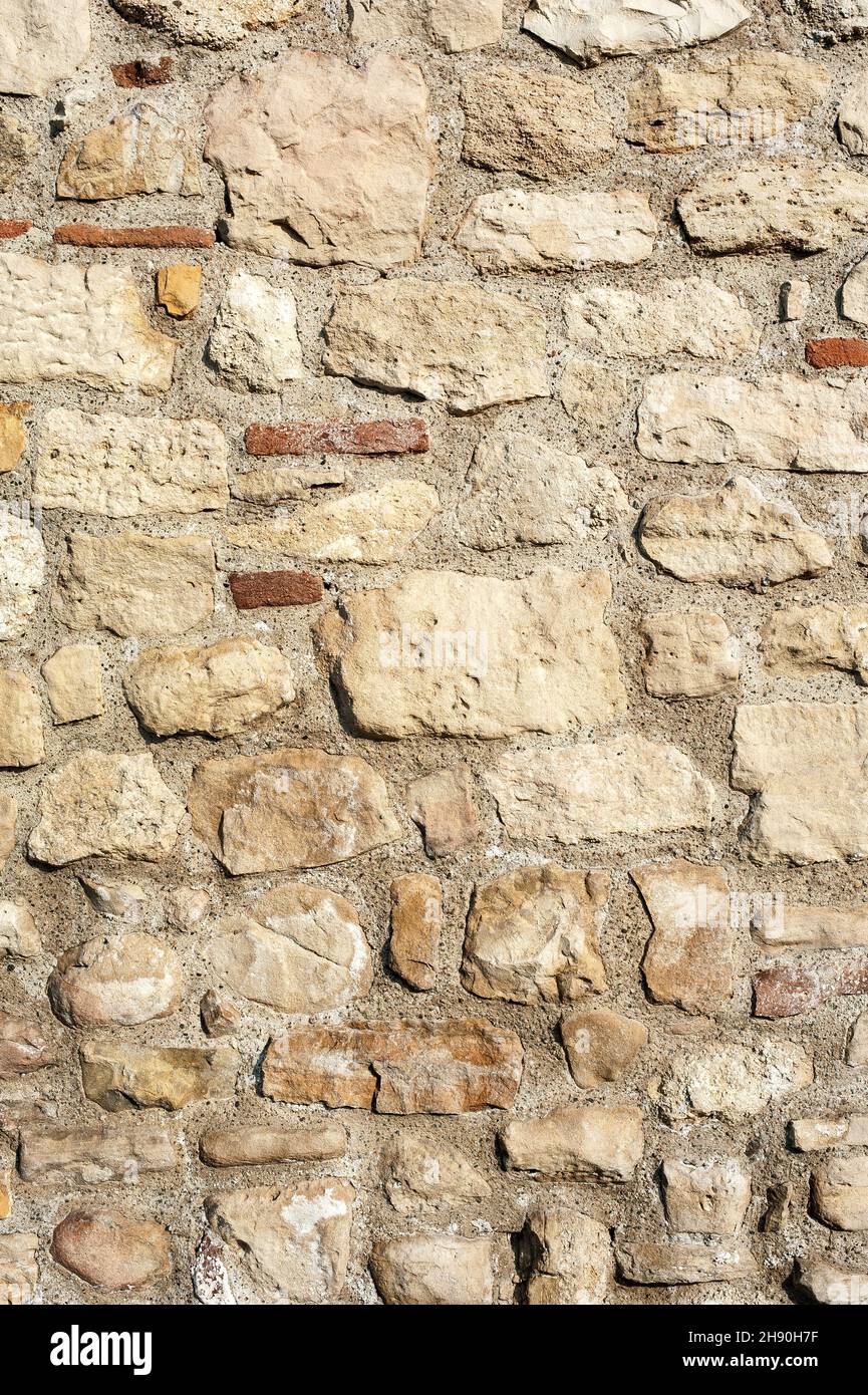 Texture of old rock wall for background Stock Photo - Alamy