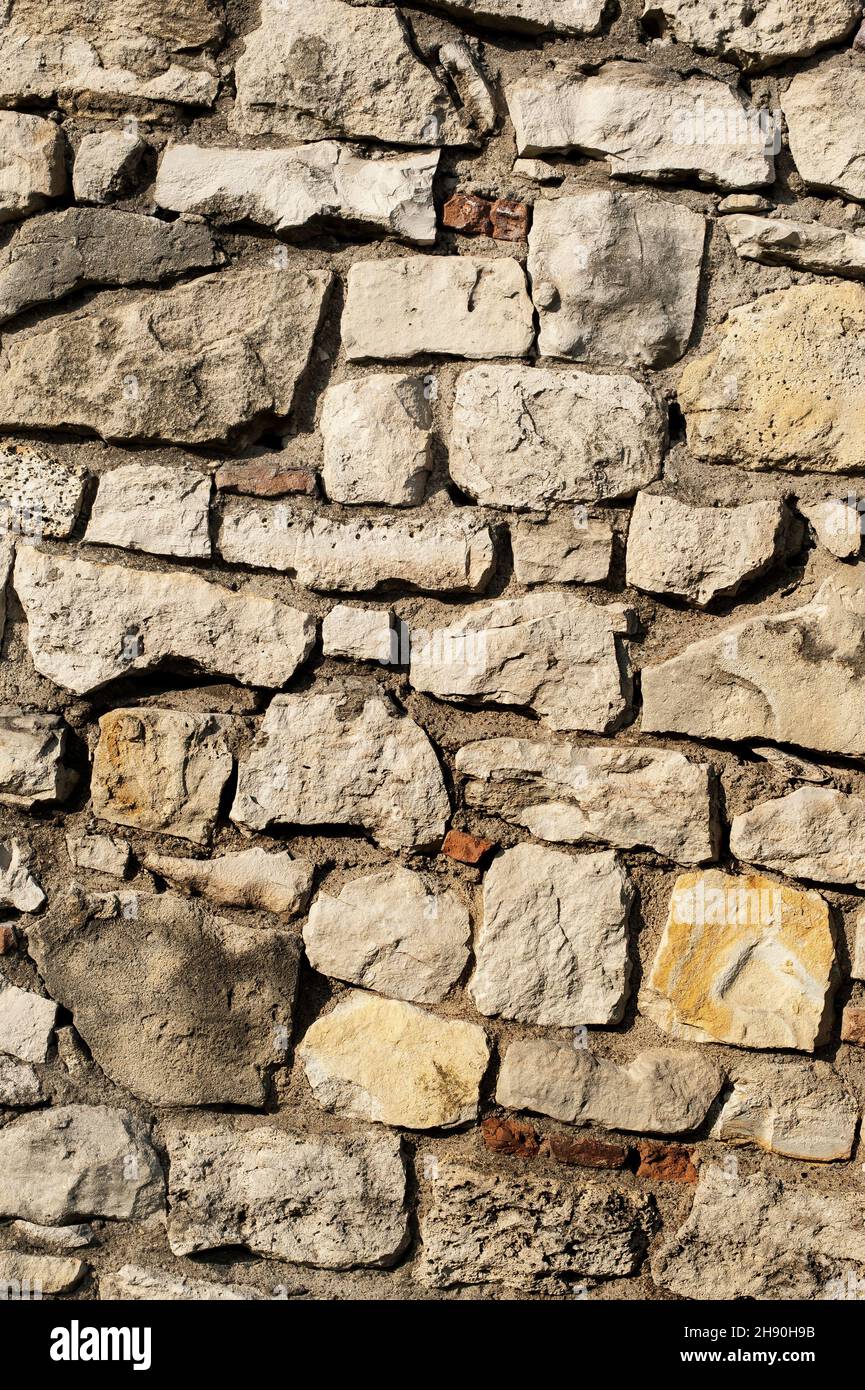 Texture of old rock wall for background Stock Photo - Alamy
